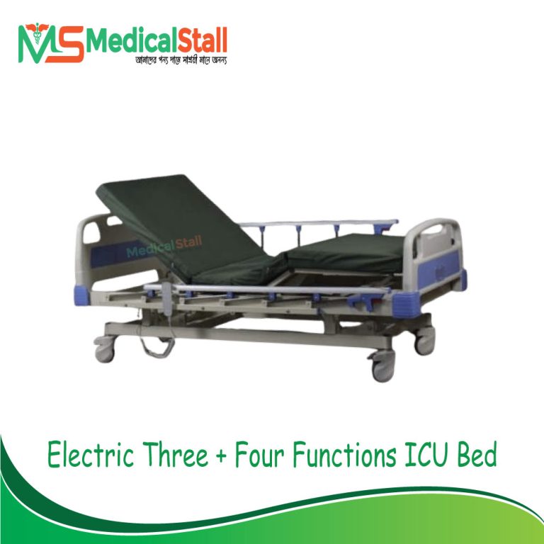 Buy 3 Crank Electric ICU Patient Bed at Home Use - Medical Stall