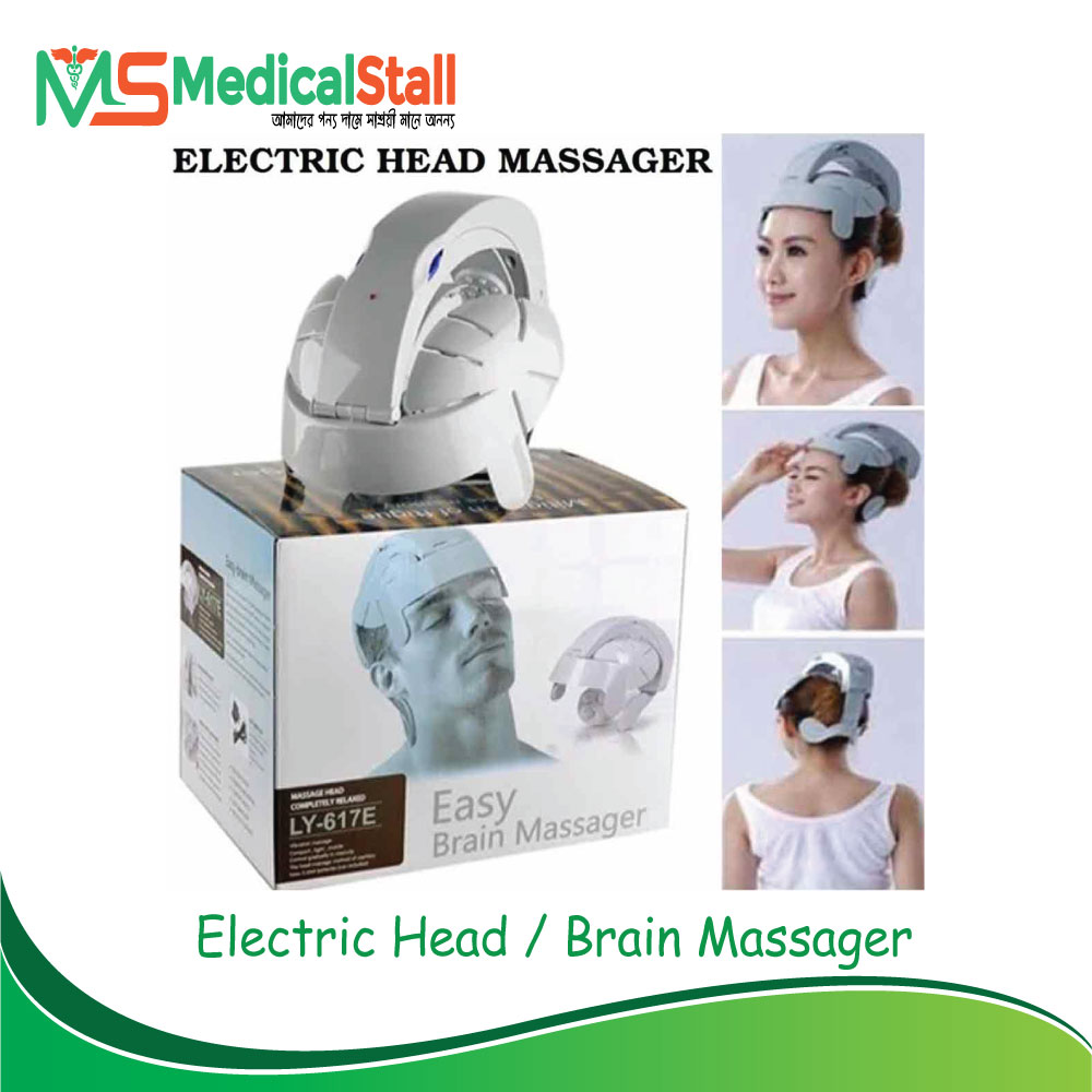 Electric Head Massager with Scalp Brain Massage - Medical Stall